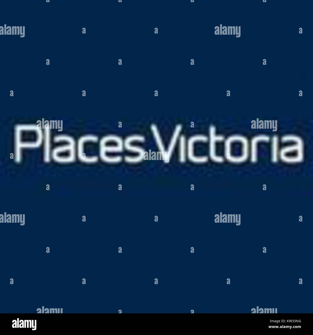 Places Victoria Logo Stock Photo - Alamy