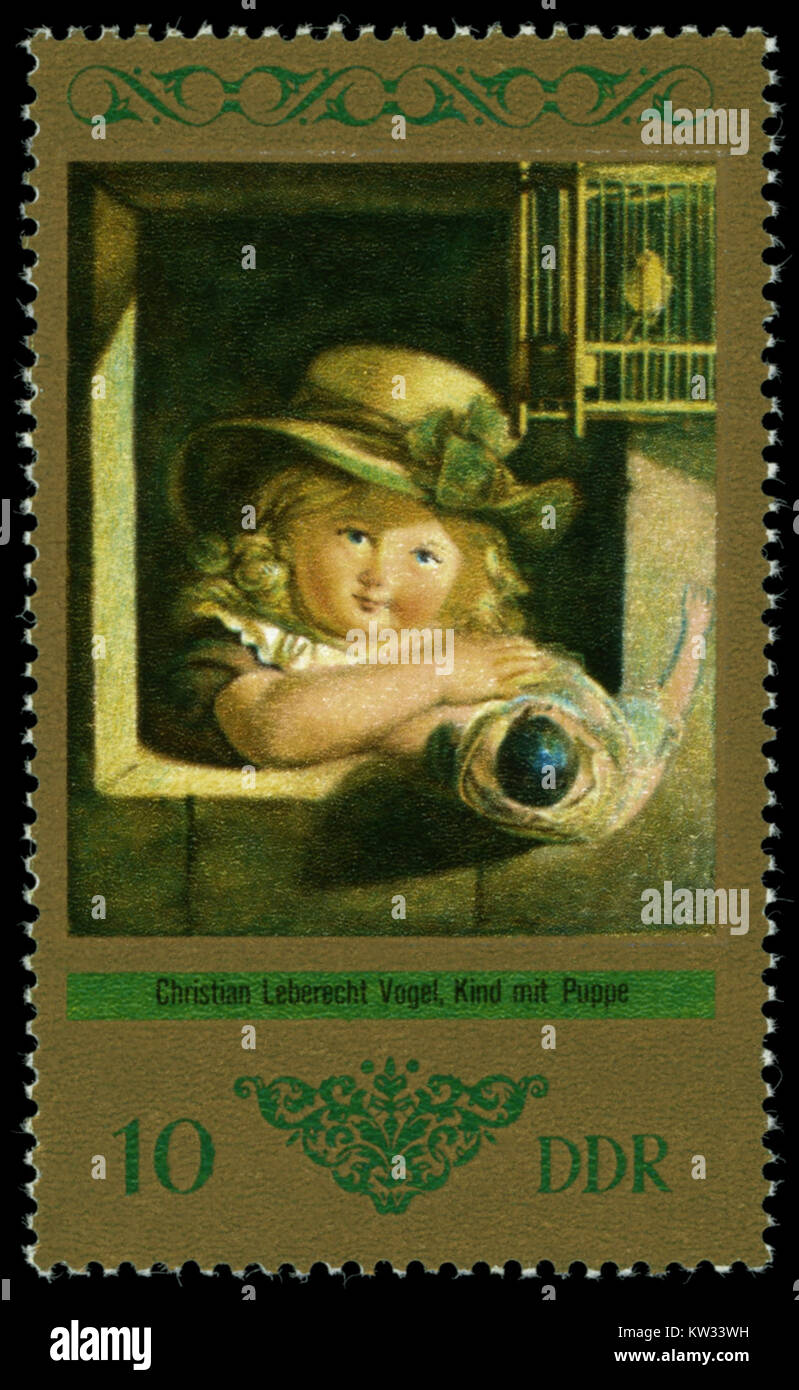 The 1973 German Democratic Republic (DDR) stamp MiNr 1892 features ...