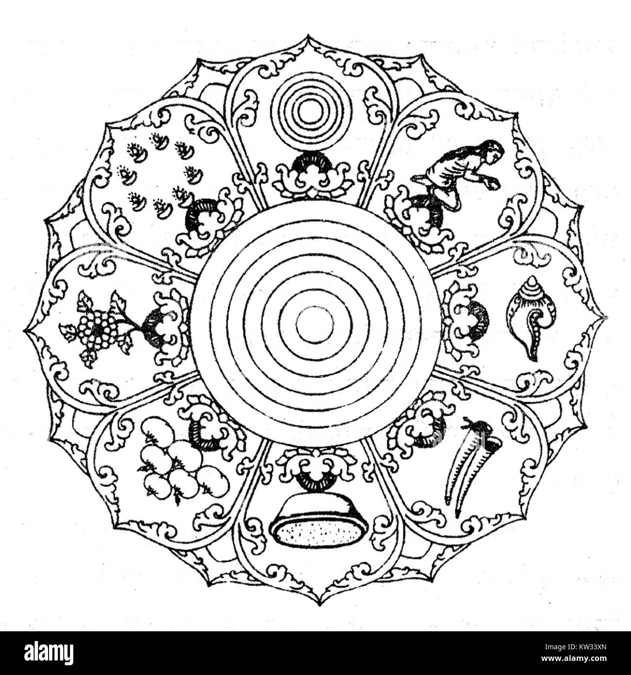 Sacred symbols in art Cut Out Stock Images & Pictures - Alamy