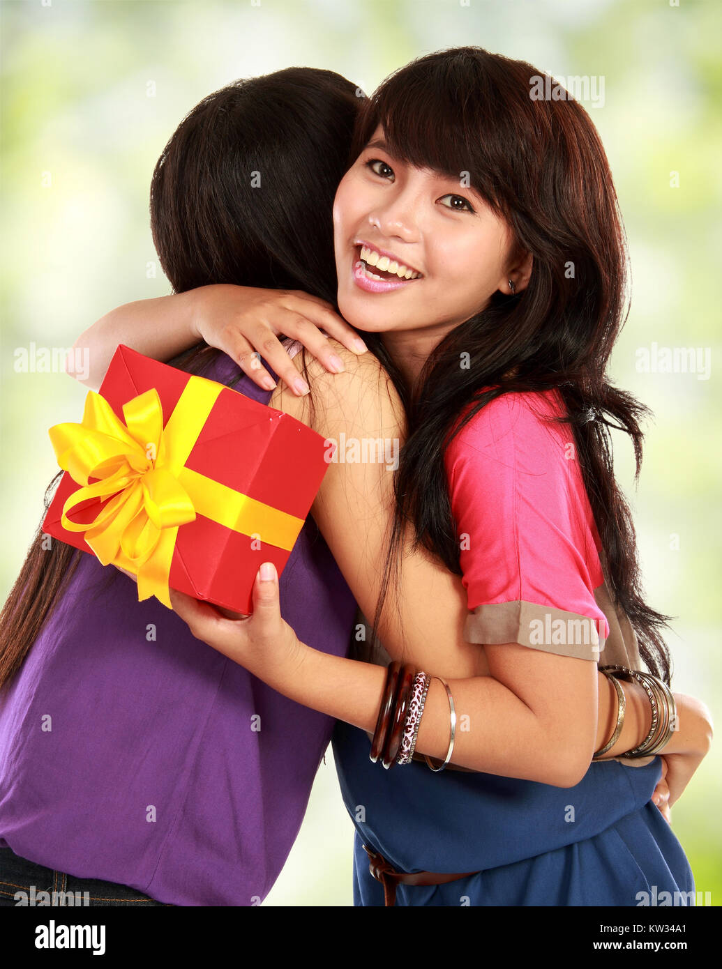 thank you for the present Stock Photo - Alamy