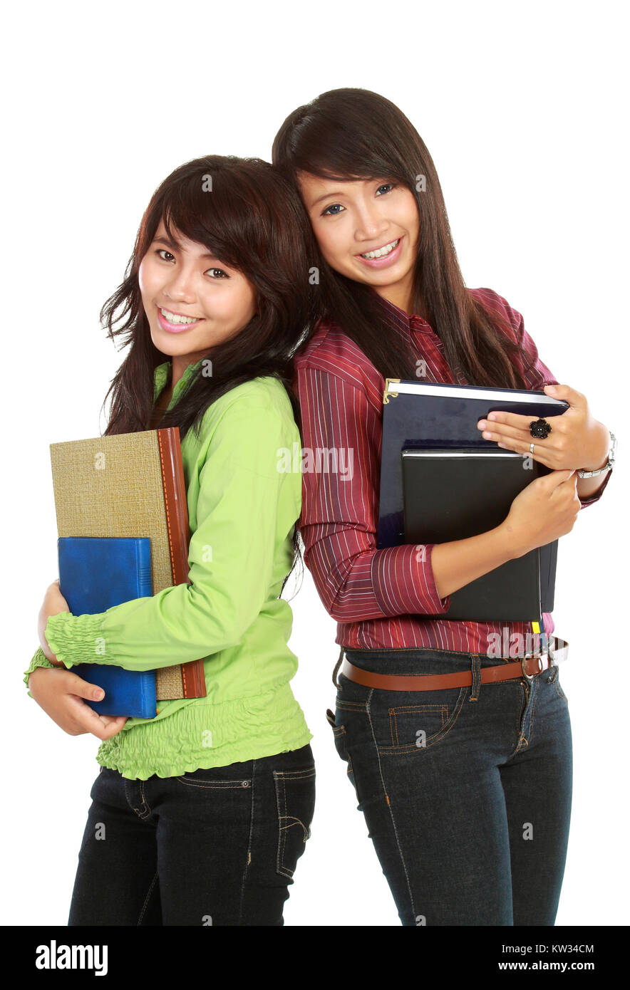 two young student Stock Photo - Alamy