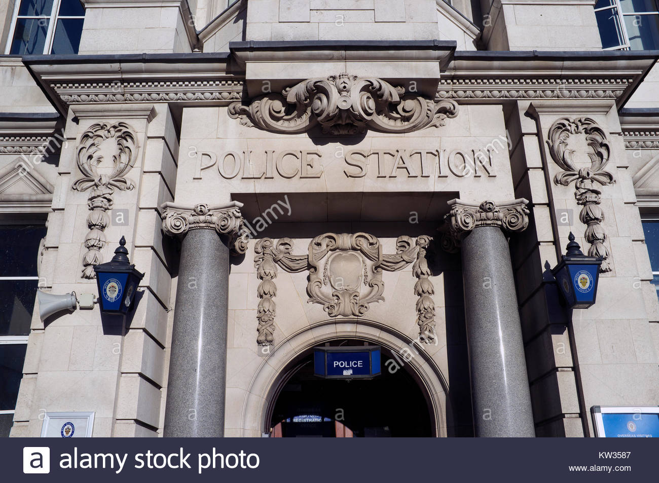 Entrance To Police Station High Resolution Stock Photography and Images ...