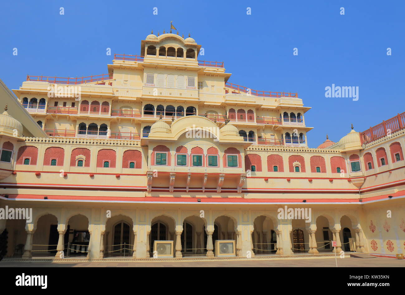 City Palace historical building Jaipur India Stock Photo - Alamy