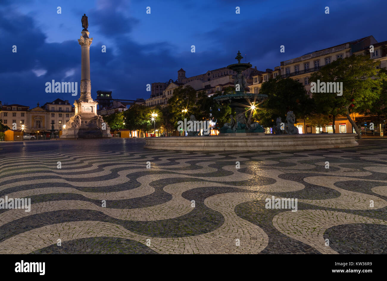Rossio district hi-res stock photography and images - Alamy
