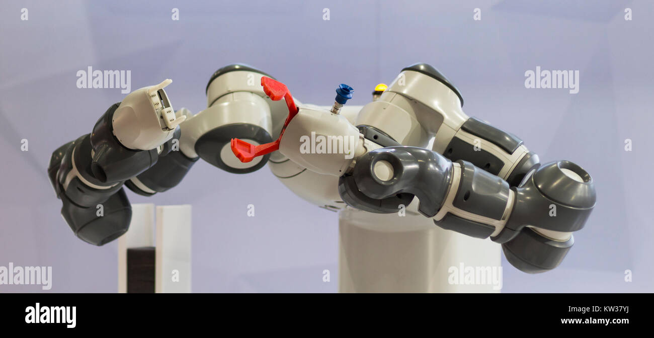 Robotic arms for pick and place automation;process of picking parts up ...