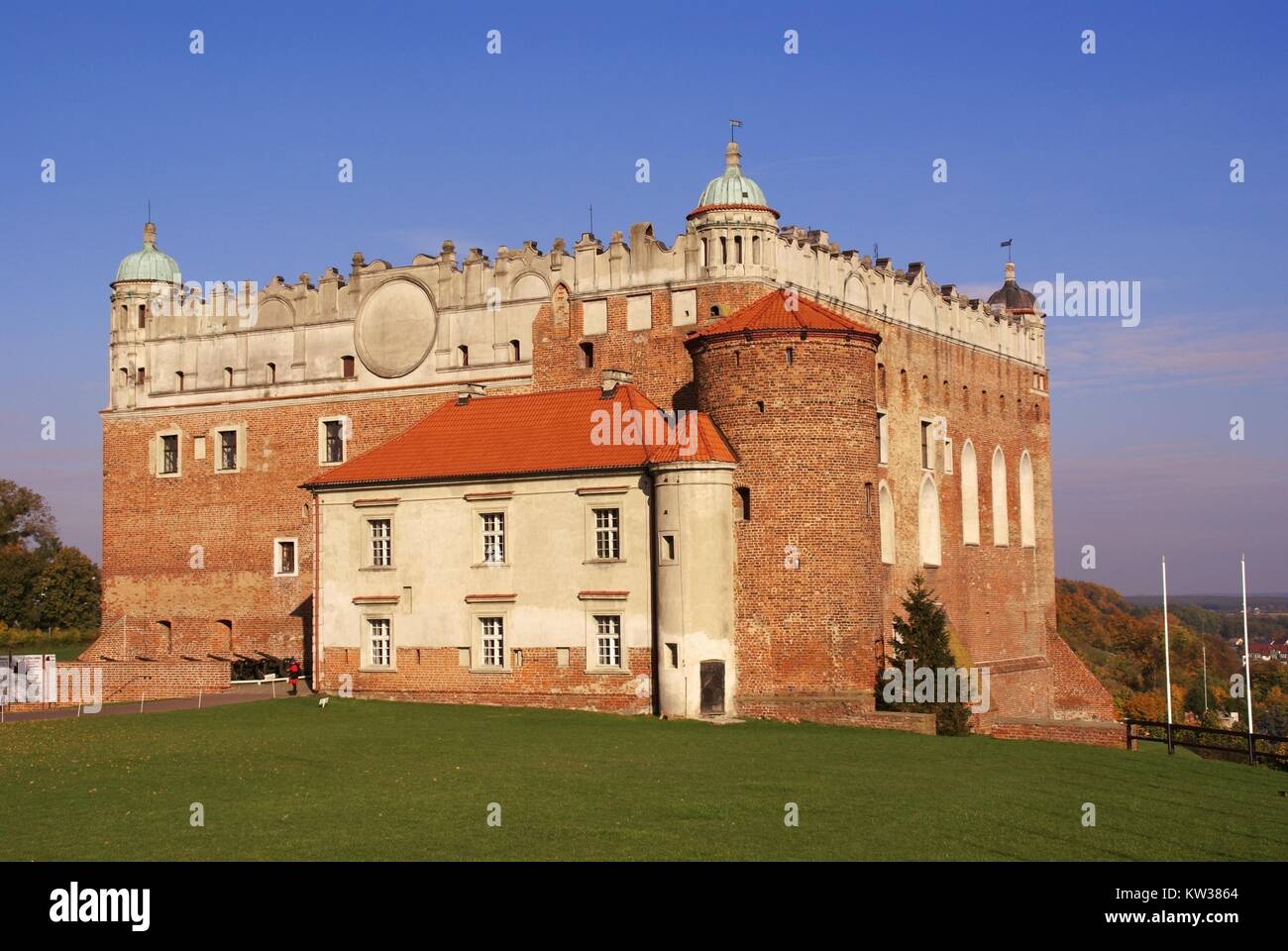 Teutonic Knights Castle from XIII/XIV century, Golub-Dobrzyn, Kuyavian ...