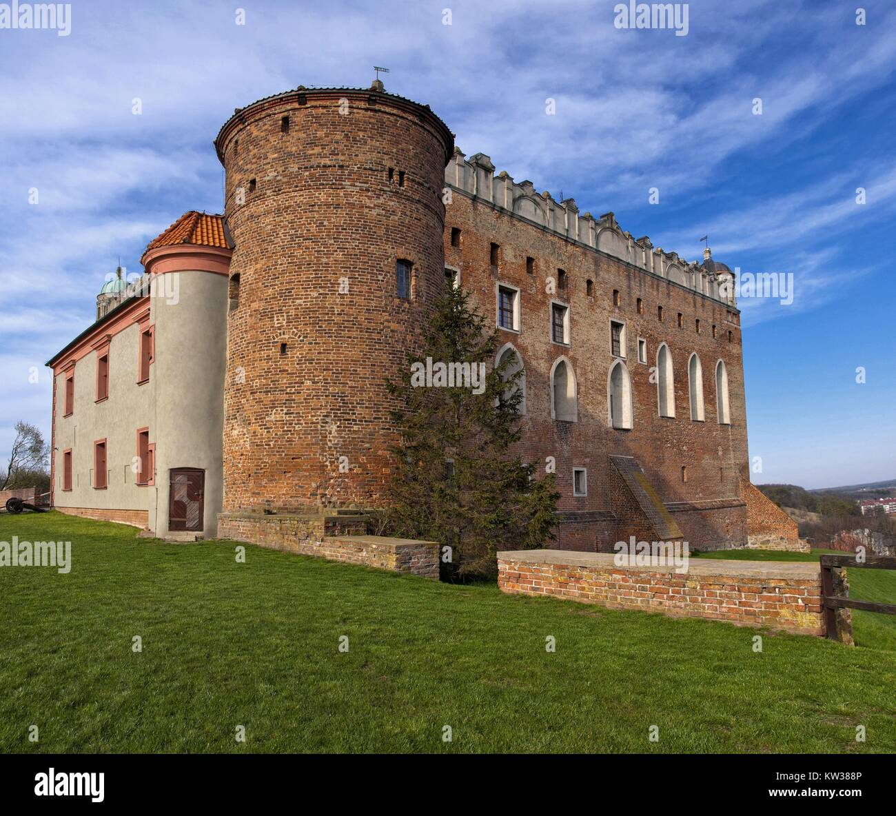Teutonic Knights Castle from XIII/XIV century, Golub-Dobrzyn, Kuyavian ...