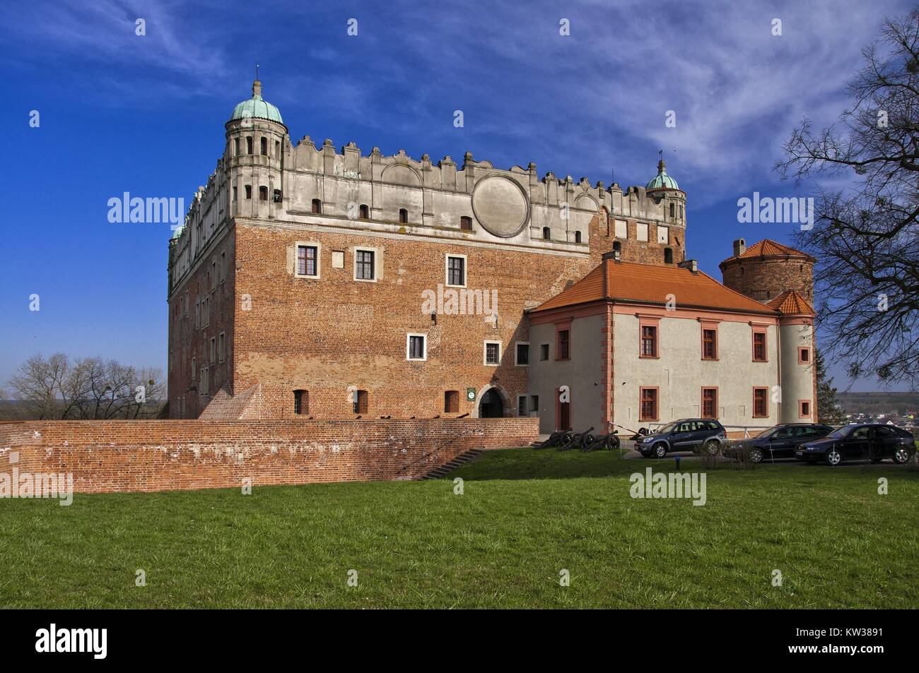 Teutonic Knights Castle from XIII/XIV century, Golub-Dobrzyn, Kuyavian ...