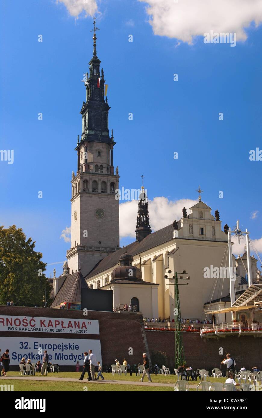 The Jasna Gora Monastery in Czestochowa, Silesian Voivodeship, Poland ...