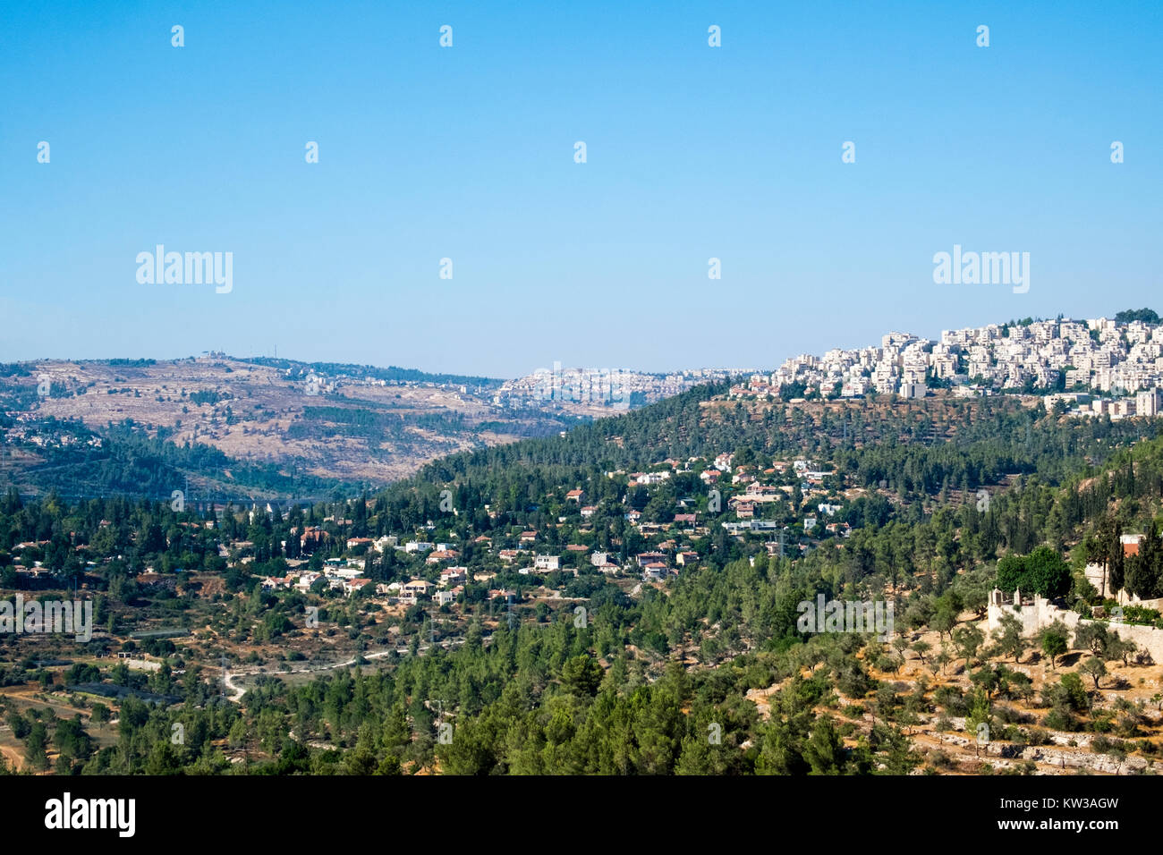 Neighborhoods of Jerusalem (Israel Stock Photo - Alamy