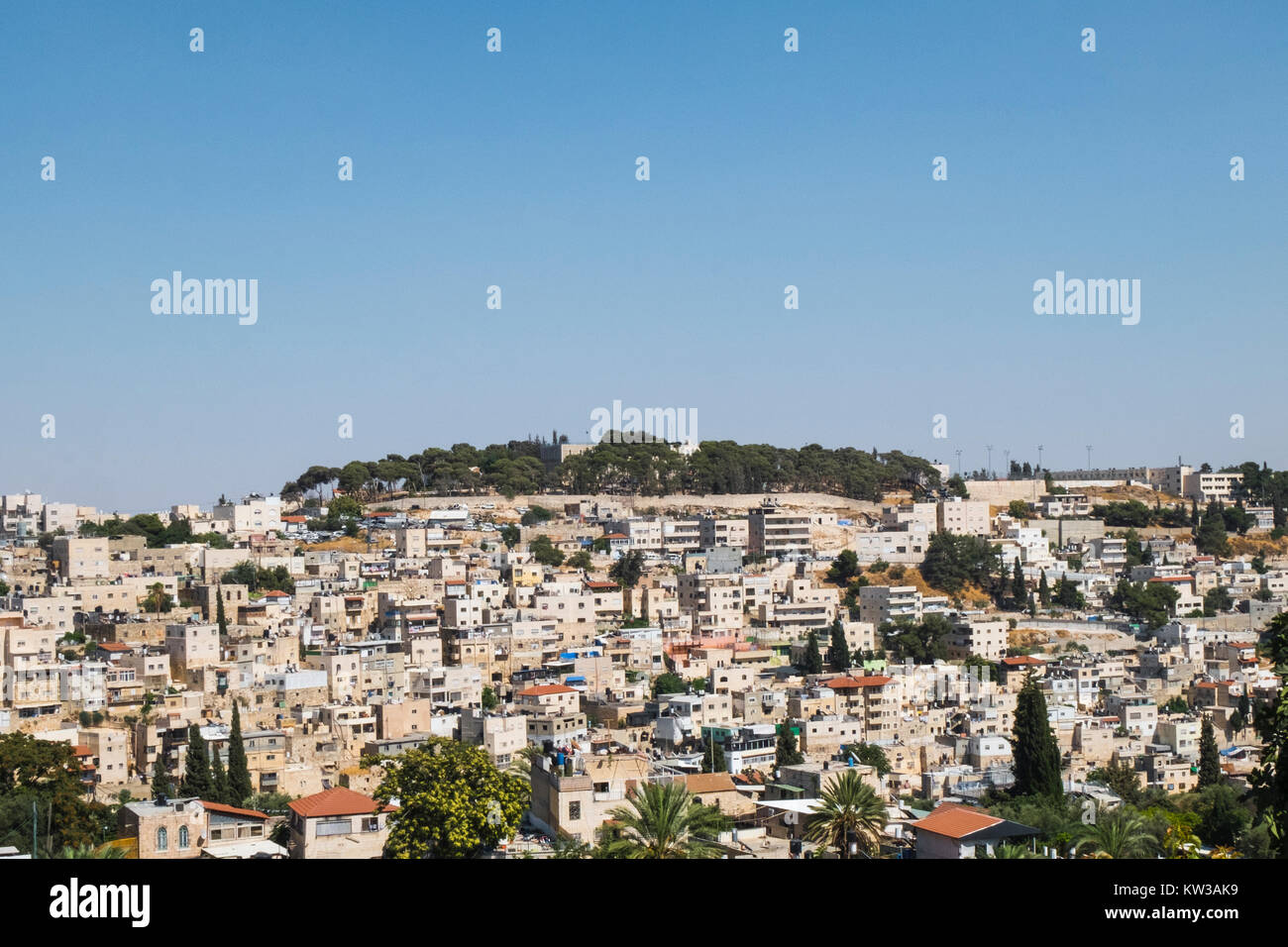 Residential buildings of New Jerusalem (Israel, Jerusalem Stock Photo ...