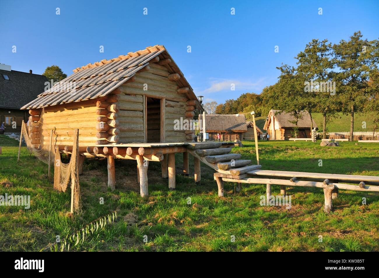 Reconstruction of the settlement on the subdivision, Giecz, Greater ...