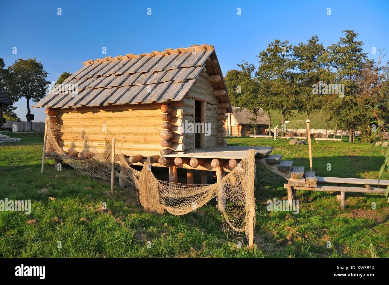 Reconstruction of the settlement on the subdivision, Giecz, Greater ...