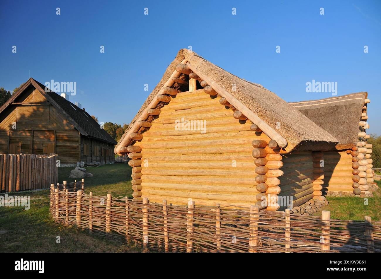 Reconstruction of the settlement on the subdivision, Giecz, Greater ...