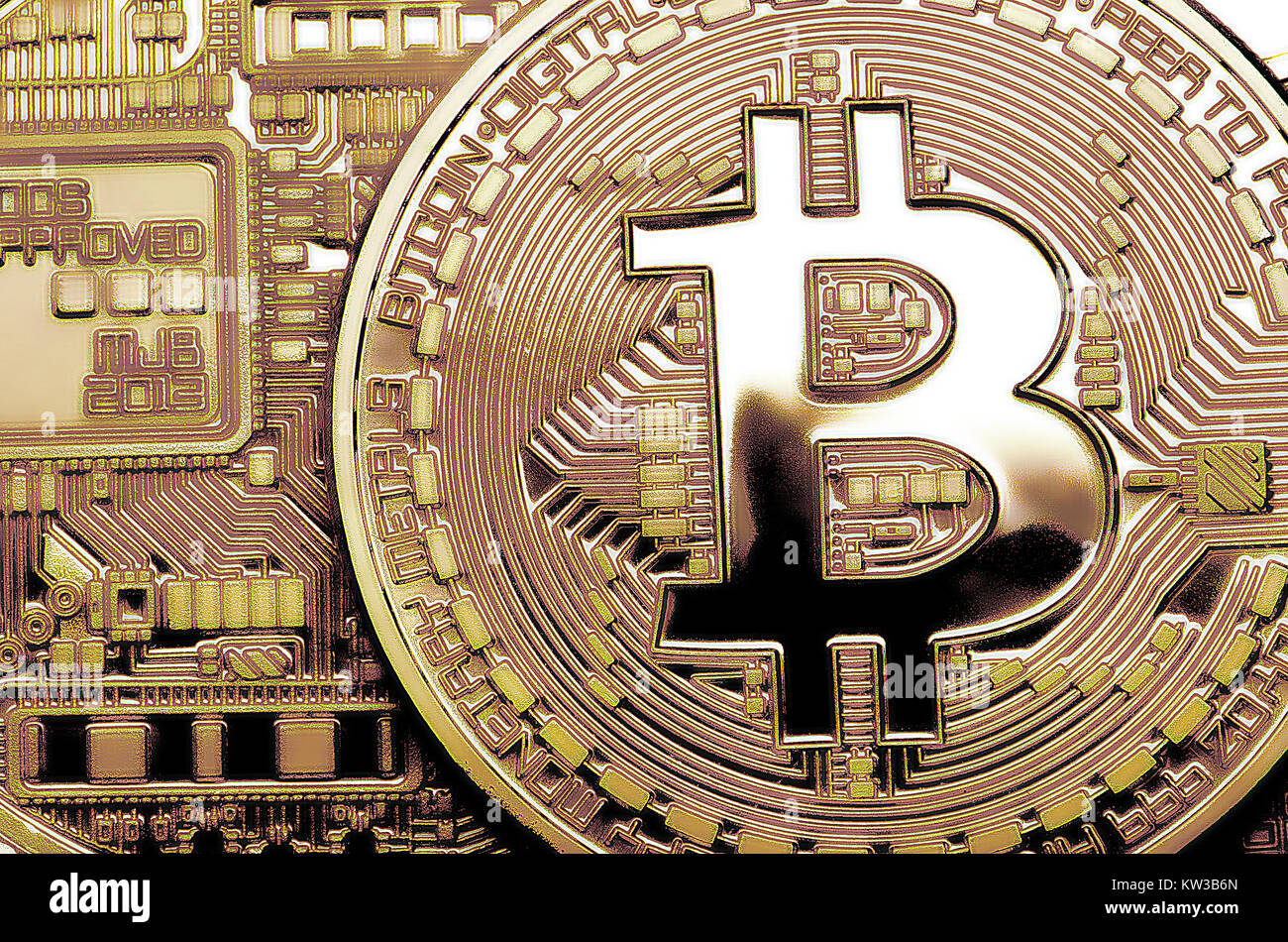 Bitcoin cryptocurrency / payment system (Copper Bitcoin Commemorative ...