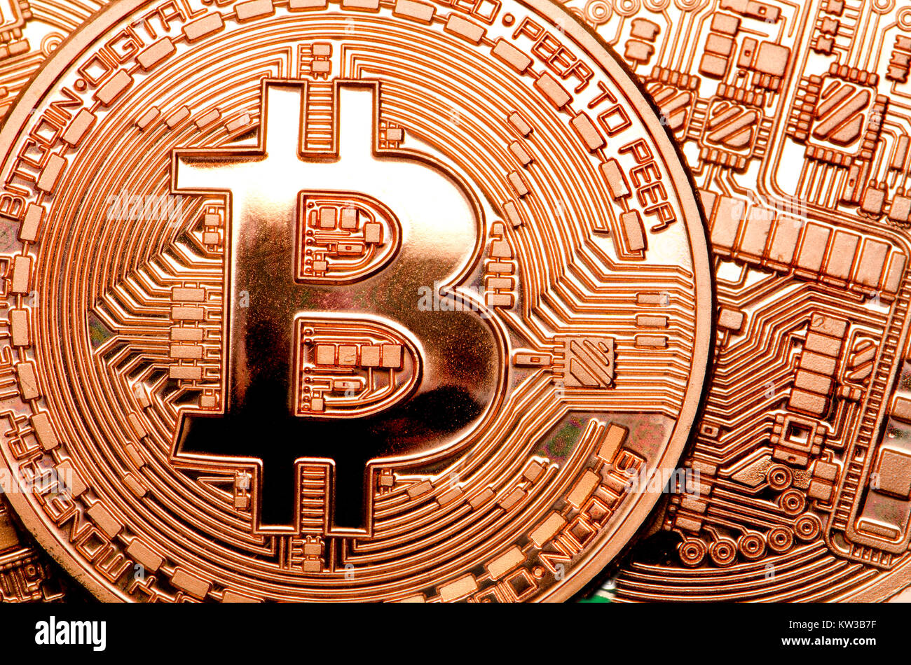 Bitcoin cryptocurrency / payment system (Copper Bitcoin Commemorative ...