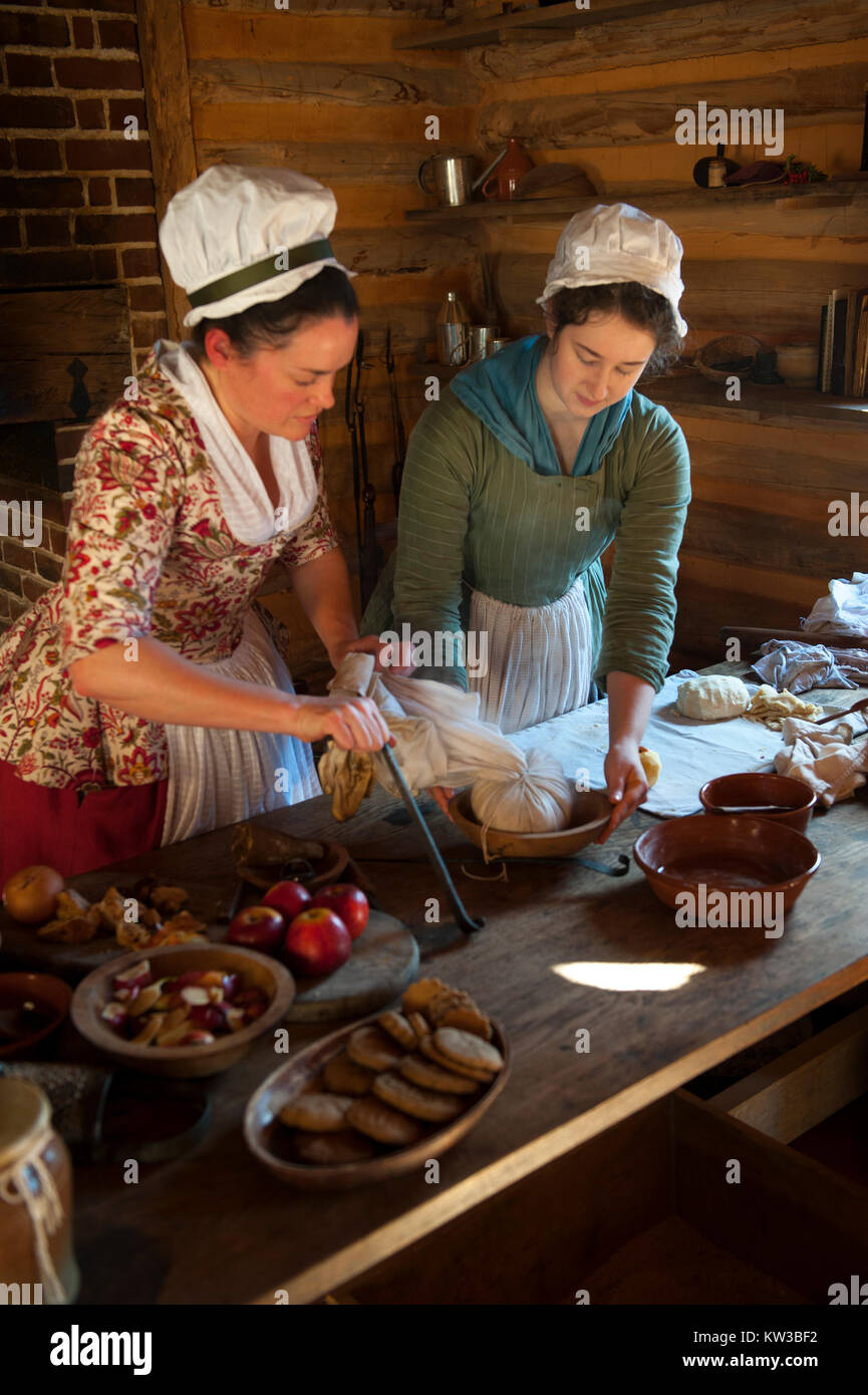 American colonial era food hi-res stock photography and images - Alamy