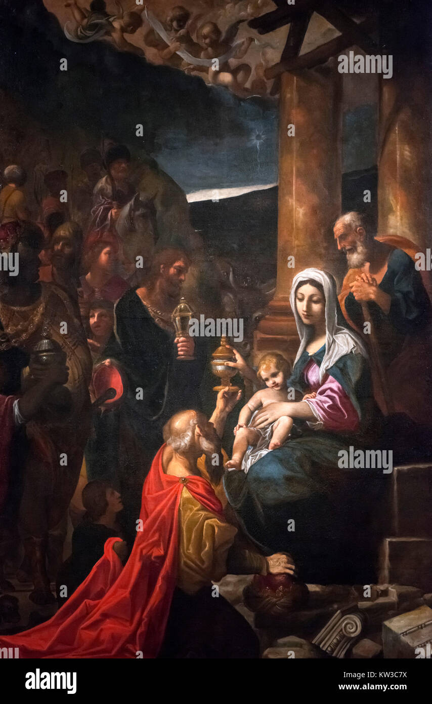 Carracci adoration of magi hi-res stock photography and images - Alamy
