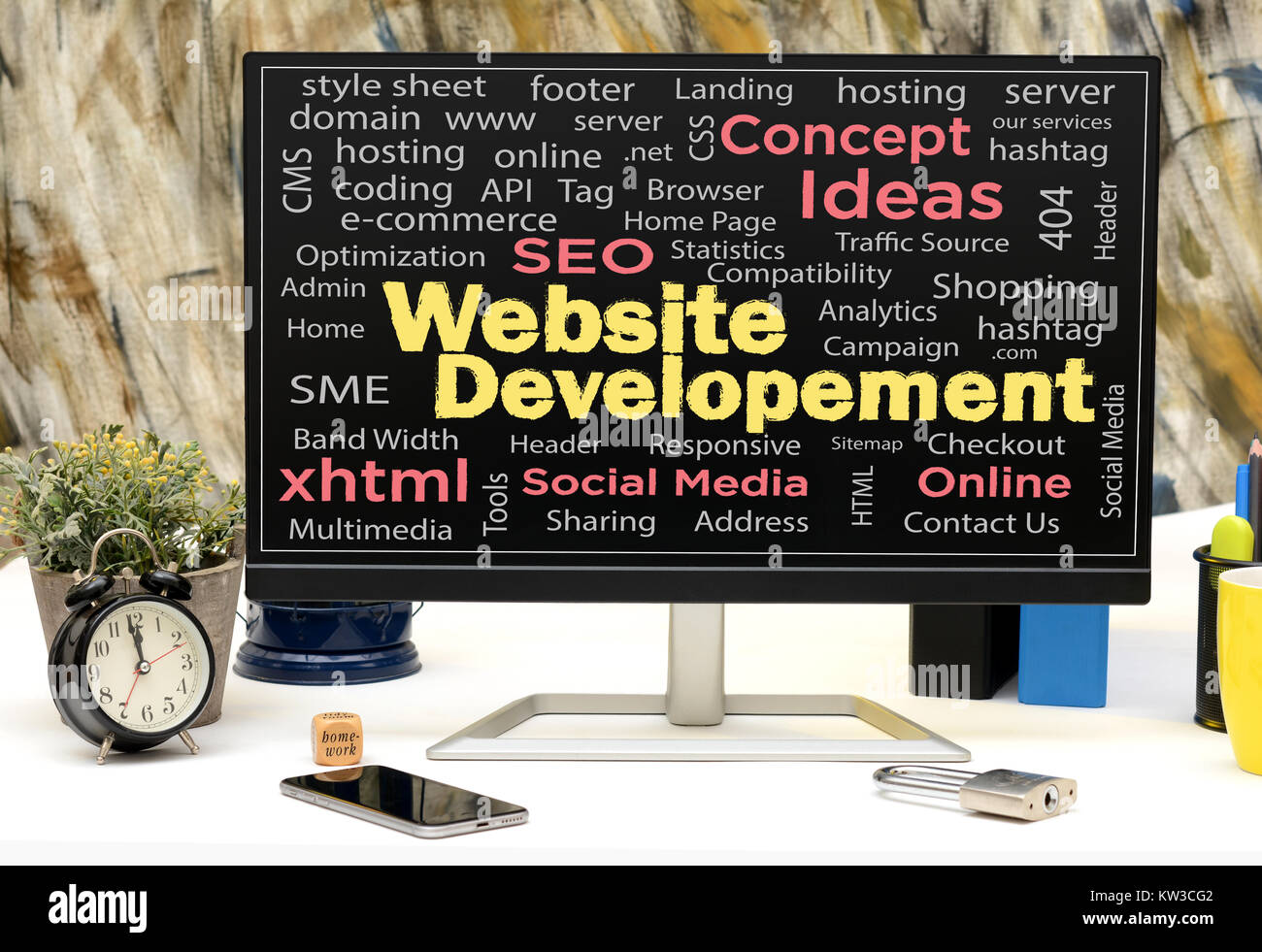 Cms development hi-res stock photography and images - Alamy