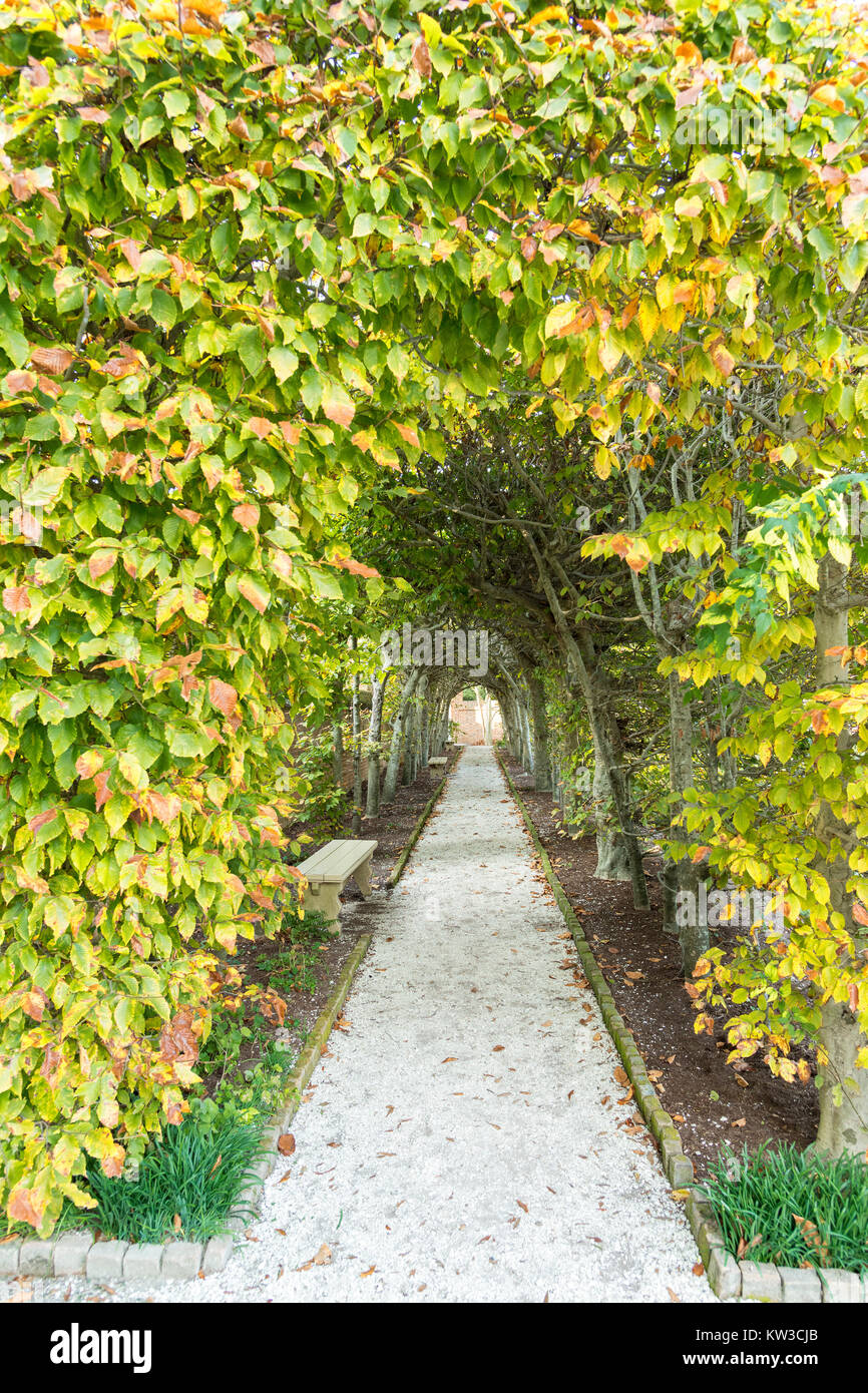 Covered pathway hi-res stock photography and images - Alamy