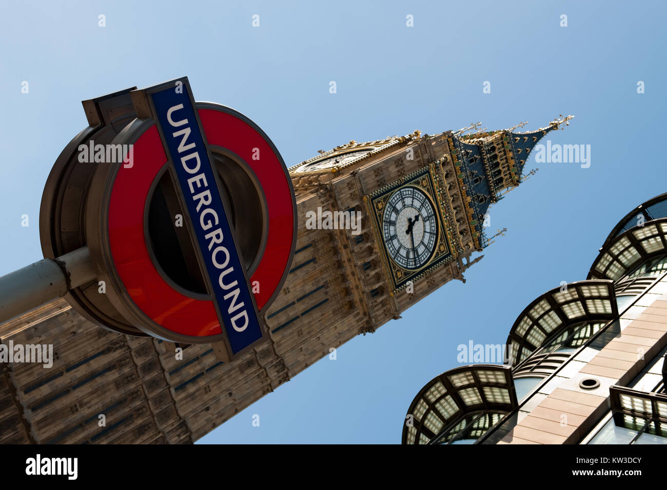 Big Ben the clock-tower - London Stock Photo - Alamy