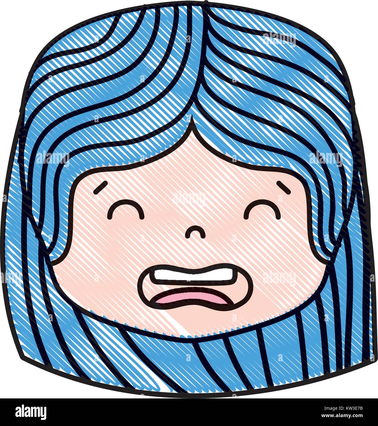 Woman disgusted face Stock Vector Images - Alamy