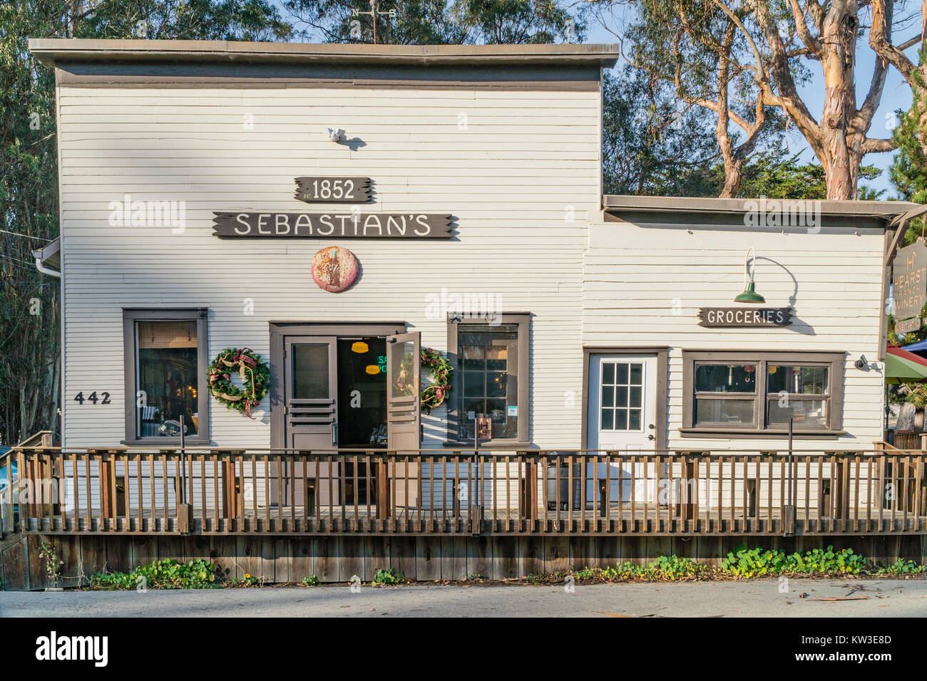 The Sebastian Store is a California Historical Landmark (#726). It is ...