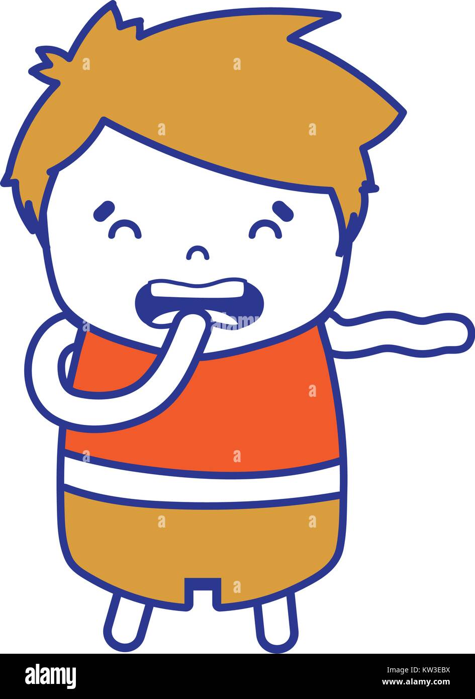 Disgusted face male Stock Vector Images - Alamy