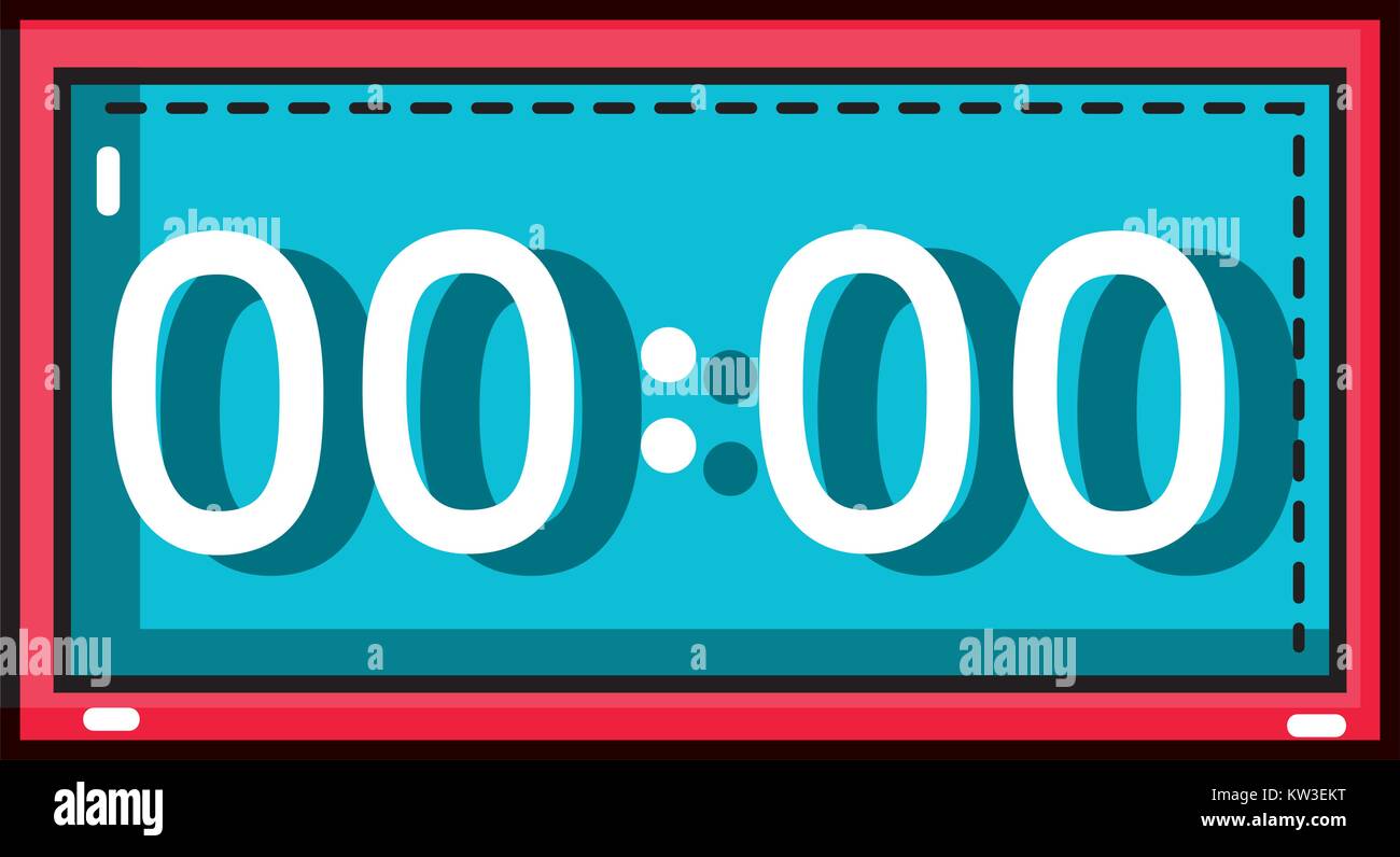 sport time object competition equipment vector illustration Stock ...