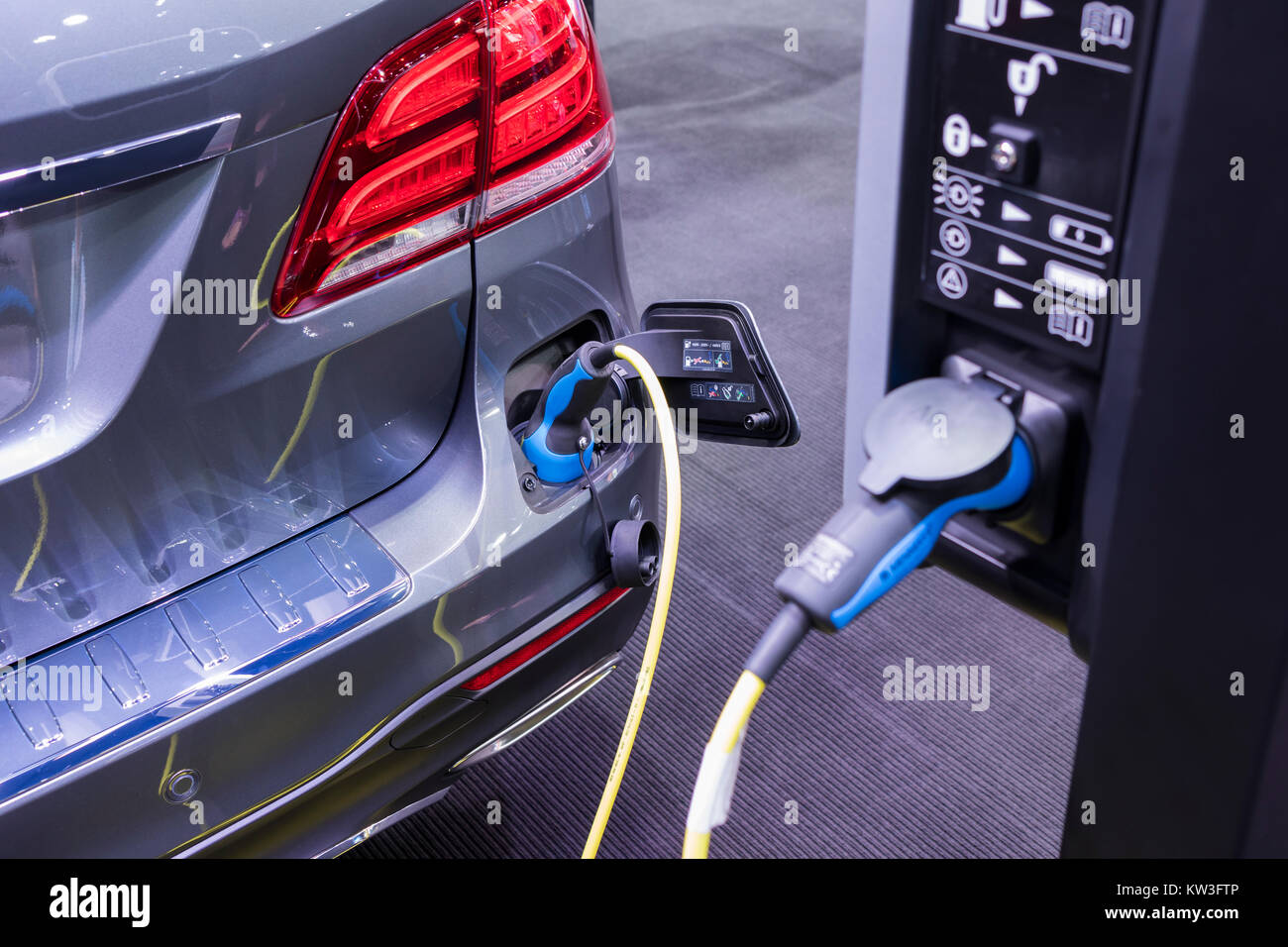 Electric Vehecle ( EV ) charger ; selective focus Stock Photo - Alamy