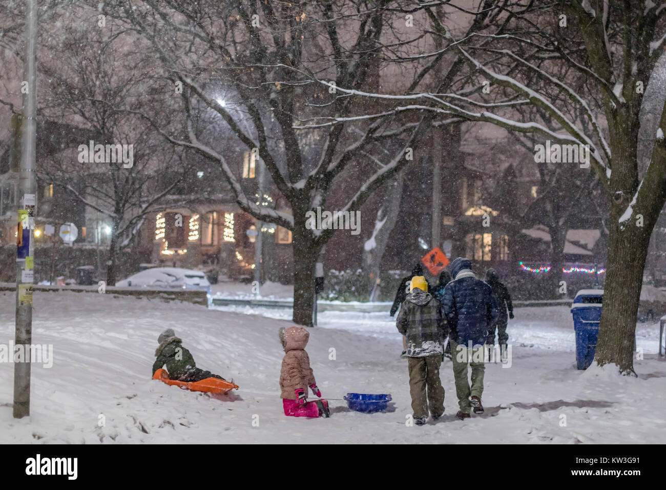 Toronto during the ice storm hi-res stock photography and images - Alamy