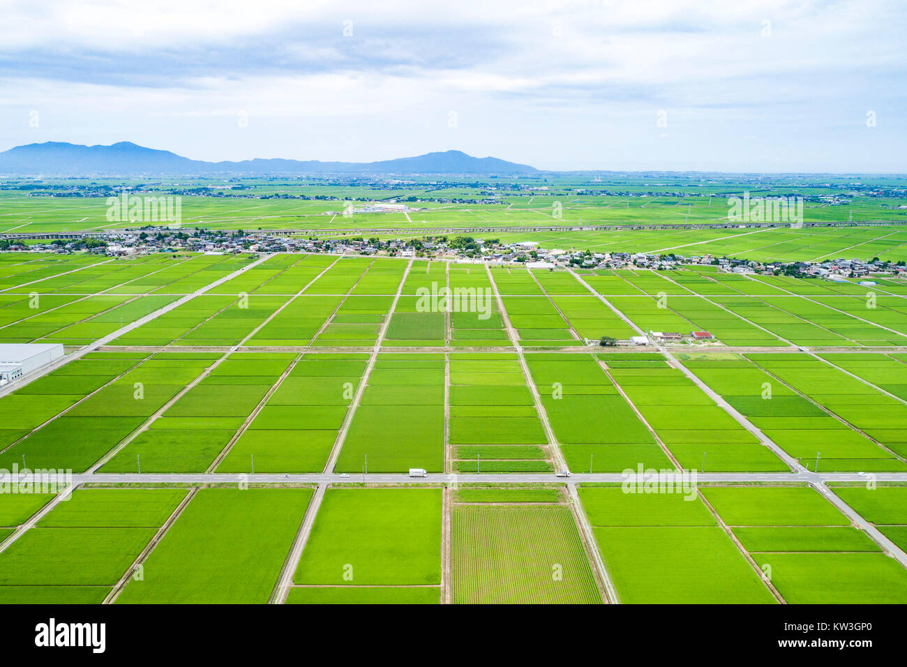 Niigata aerial hi-res stock photography and images - Alamy