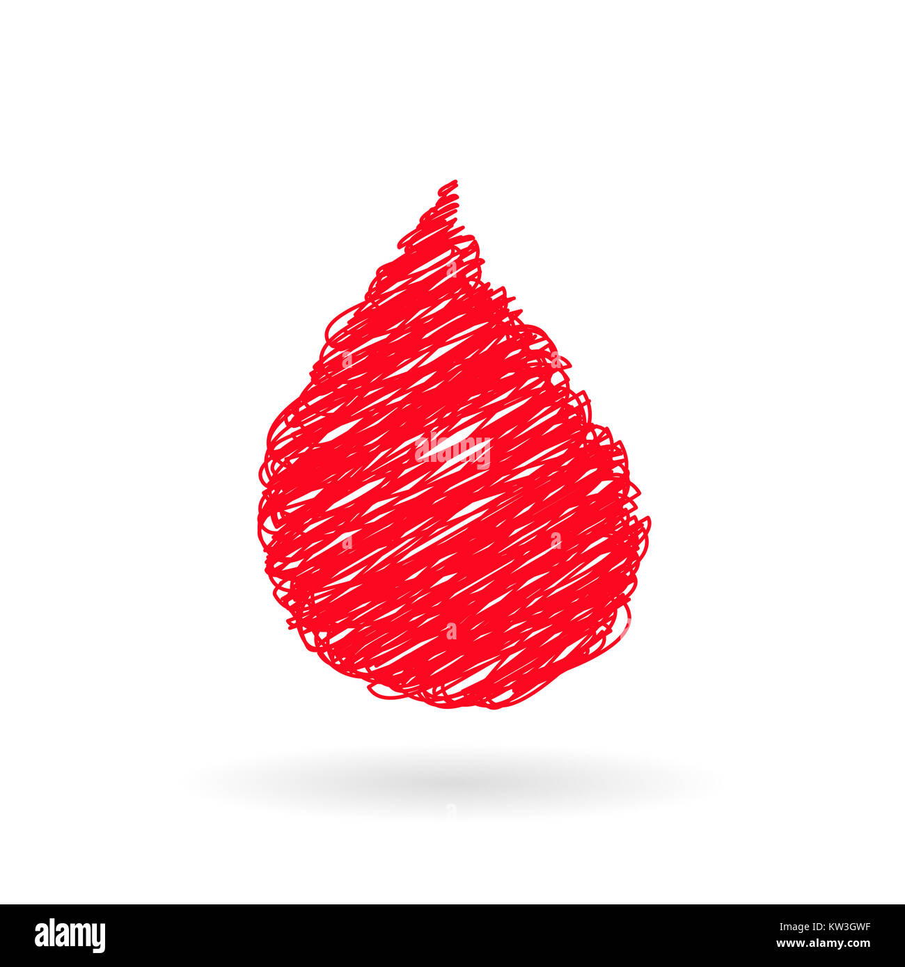 blood drop vector Stock Photo - Alamy