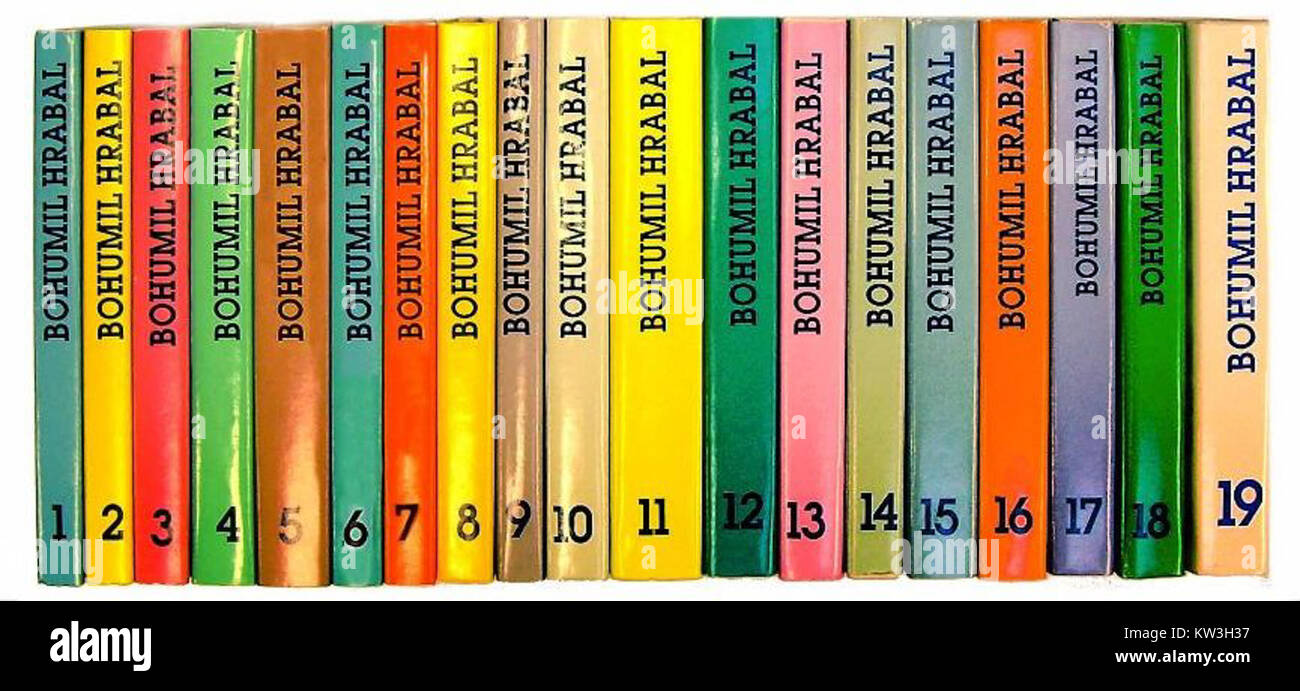 The Complete Works of Bohumil Hrabal in 19 volumes presents the ...