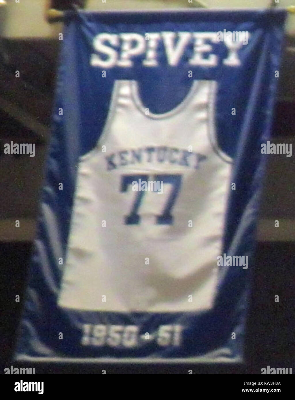 Bill Spivey jersey Stock Photo - Alamy