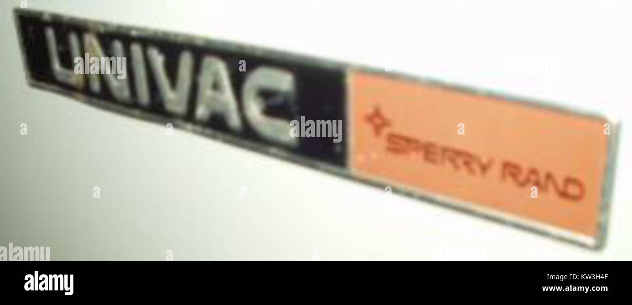 Univac hi-res stock photography and images - Alamy