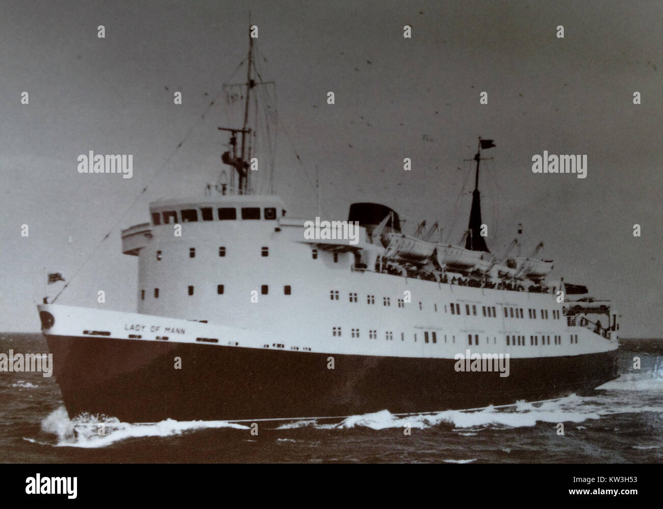 The MV Lady of Mann was a passenger ferry operated by the Isle of Man ...