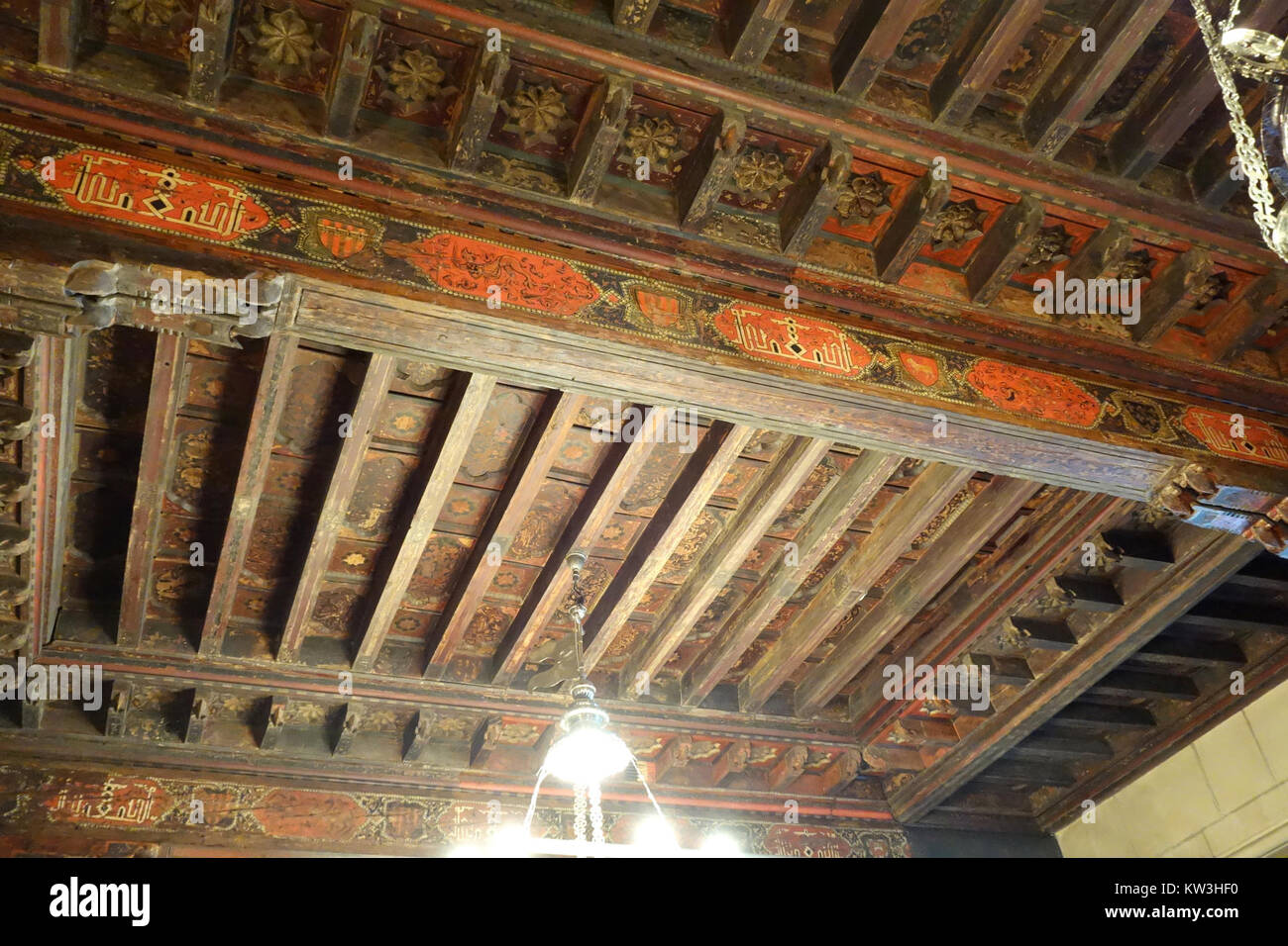 The Billiard Room ceiling at Hearst Castle is an iconic architectural ...
