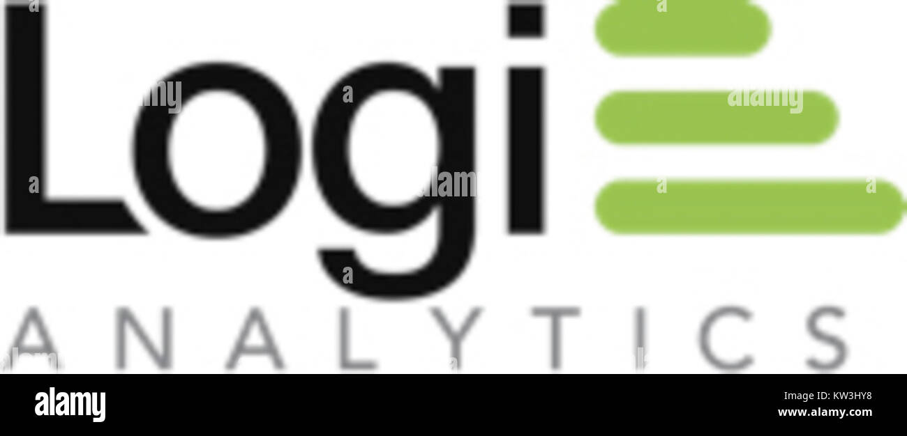 The Logi Analytics logo represents a company focused on data analytics and business intelligence ...