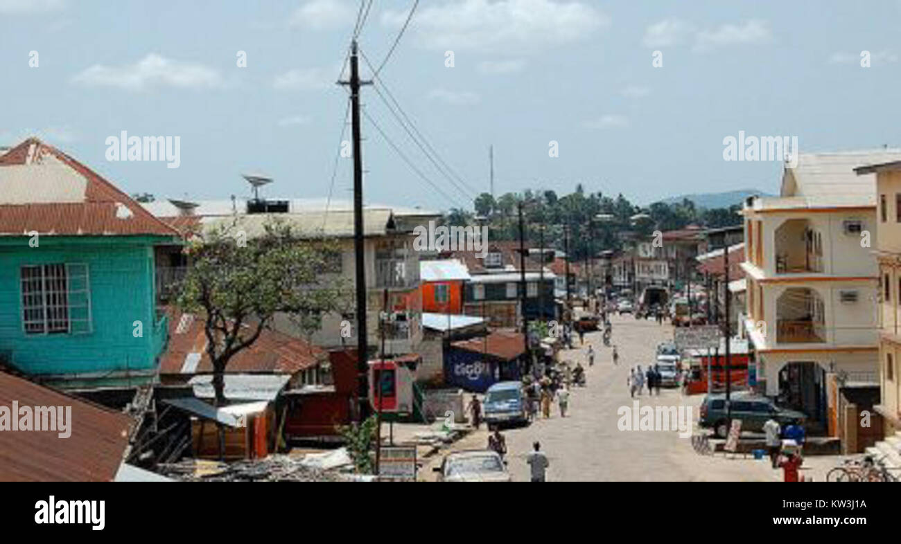 Bo City Sierra Leone Stock Photo - Alamy