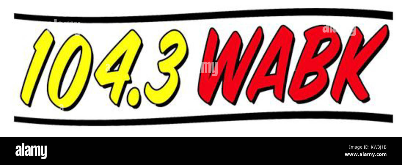 WABK FM logo Stock Photo - Alamy