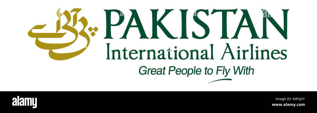 The 2014 logo of Pakistan International Airlines (PIA), representing ...