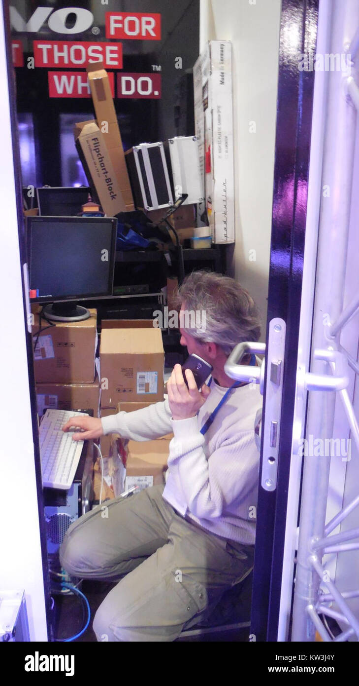 Boot 2014 OpenSeaMap Serveradmin Stock Photo - Alamy