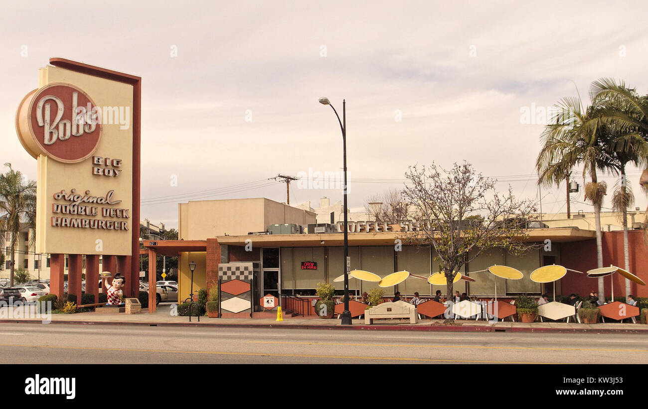A photograph of Bob's Big Boy in Burbank, taken on January 21, 2014 ...
