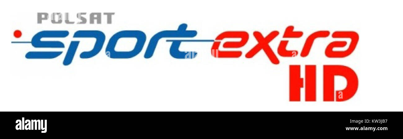 The Polsat Sport extra HD logo represents a high-definition television ...