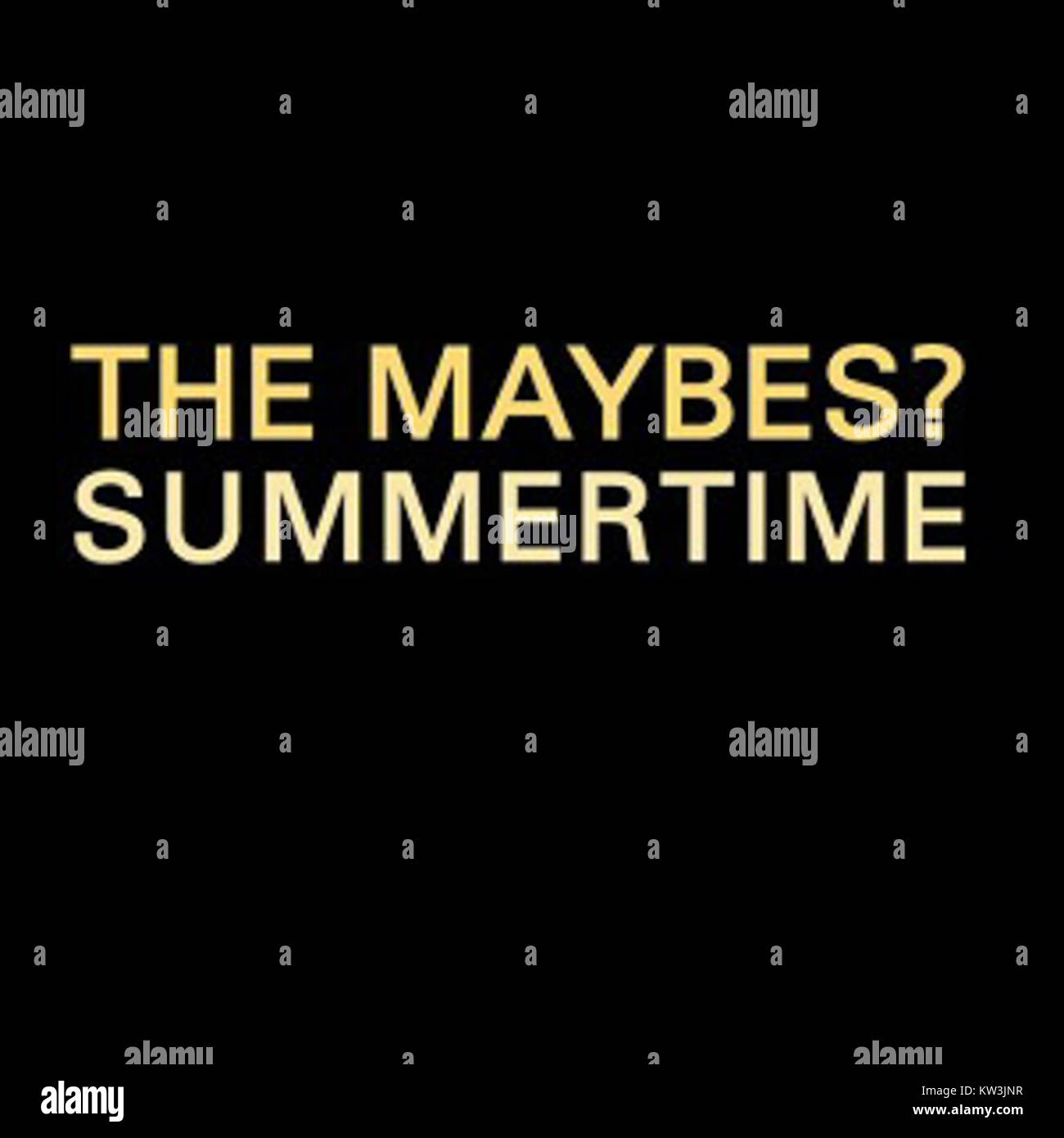 'The Maybes Summertime' appears to evoke a sense of nostalgia or ...