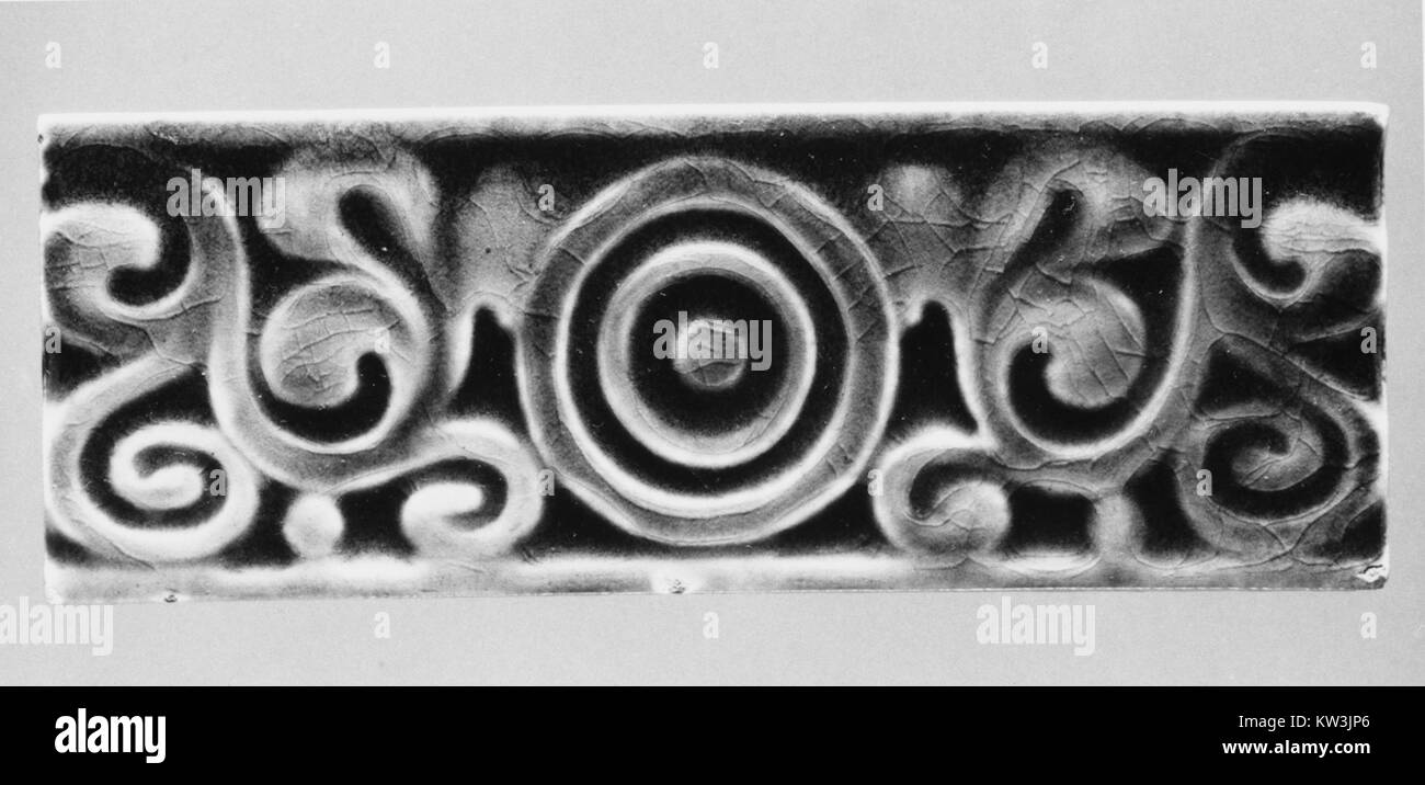 A border tile from the Metropolitan Museum of Art, reference number ...