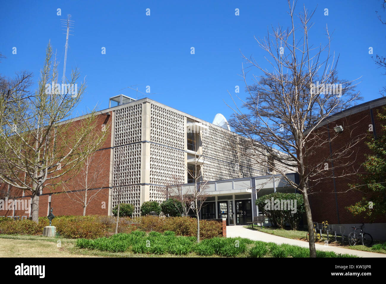 A photograph of the Blake R. Van Leer Building at the Georgia Institute ...