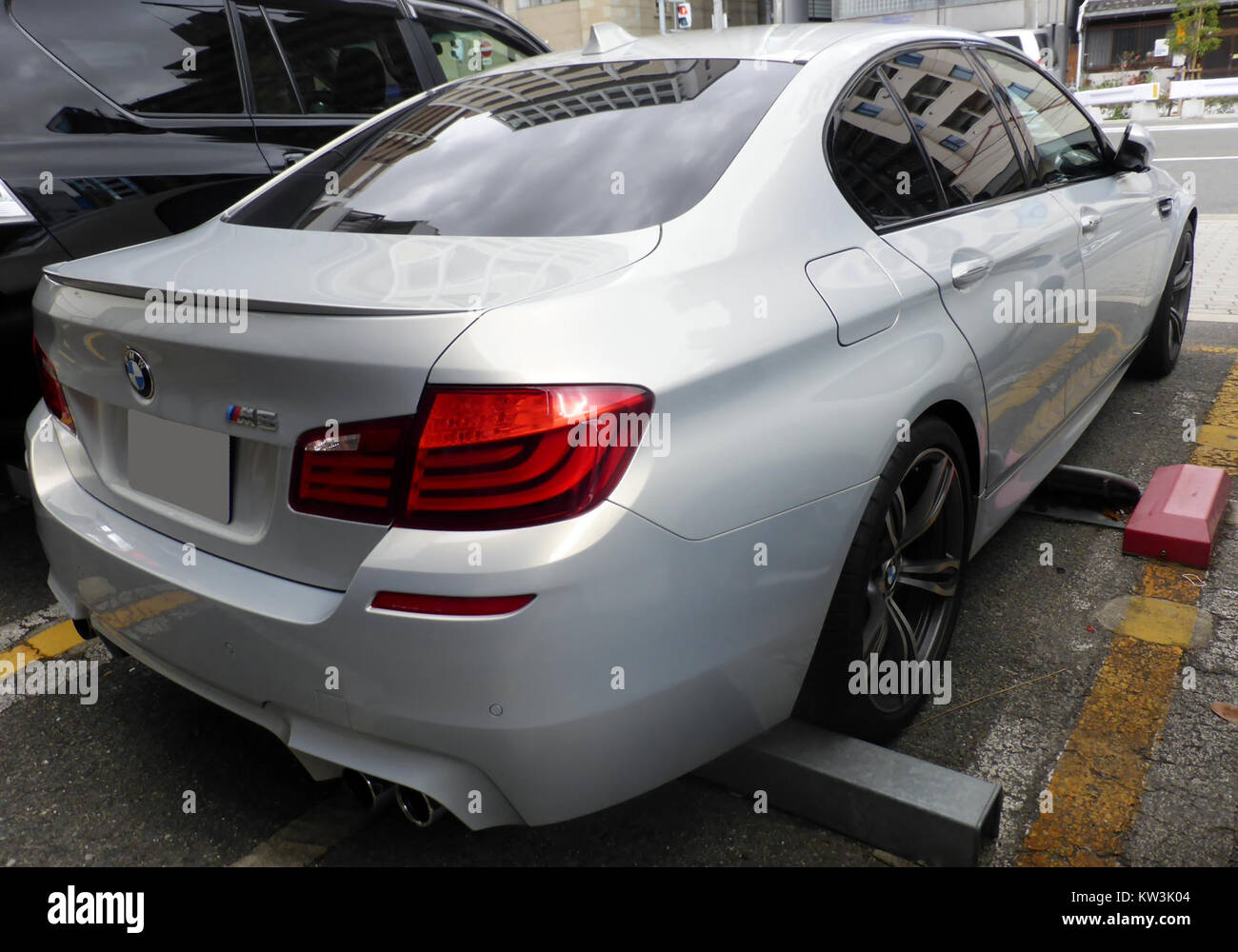 BMW M5 Sedan (F10) rear Stock Photo - Alamy