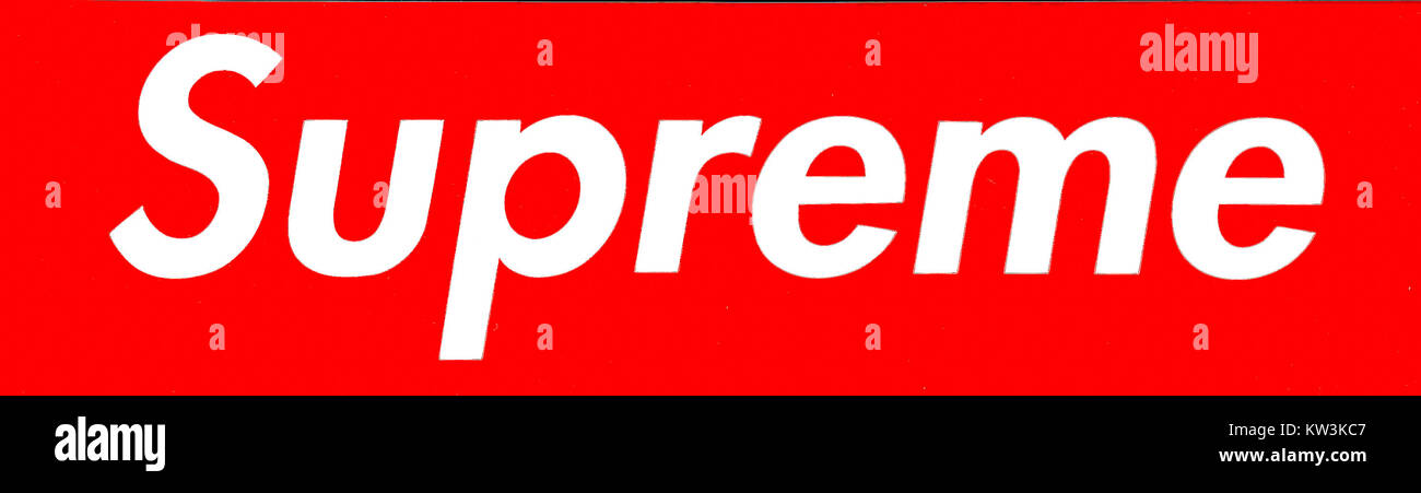 The Supreme logo is a well-known design representing the Supreme ...